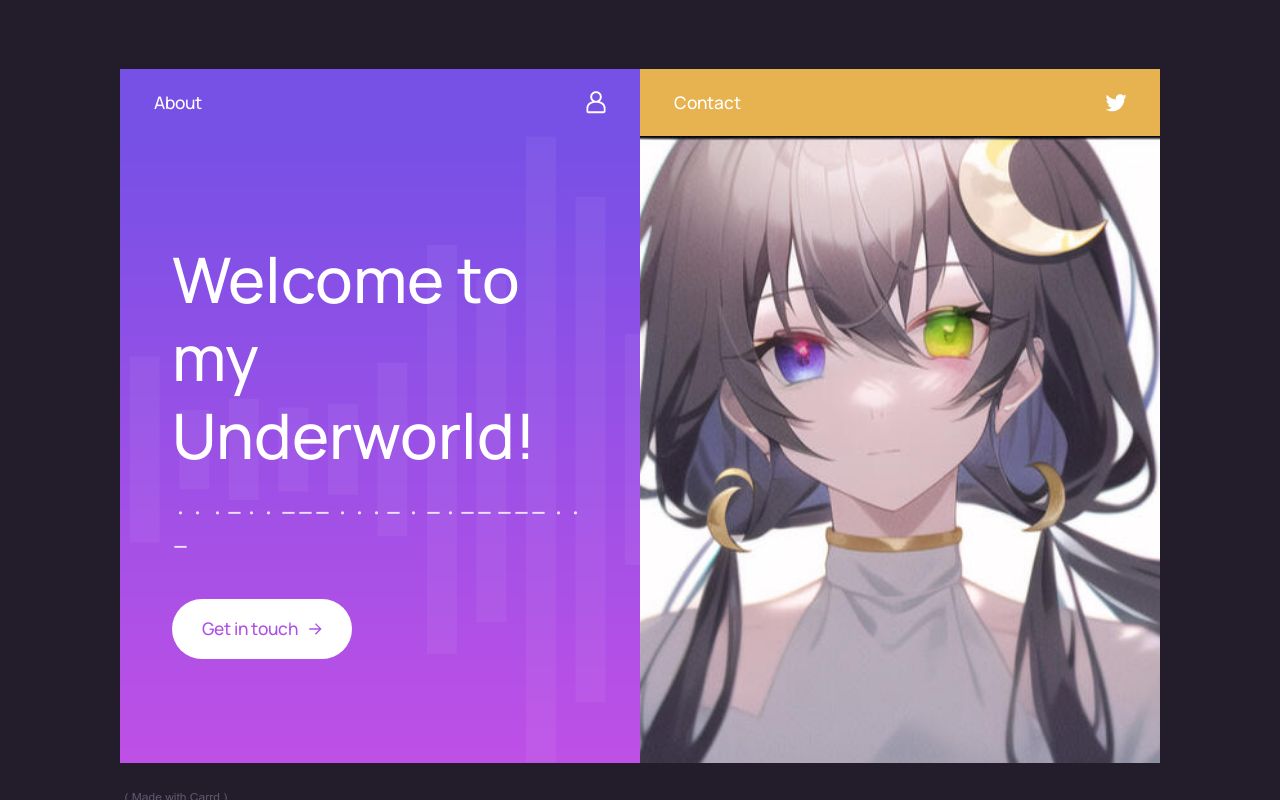 Get in touch with me